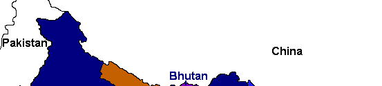 Identify countries - India and Indo-China