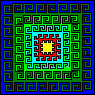 Greek keys - corners