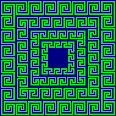 Greek keys - corners