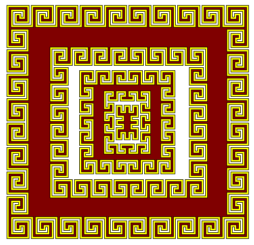 Greek keys - corners