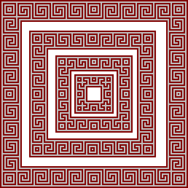 Greek keys - corners