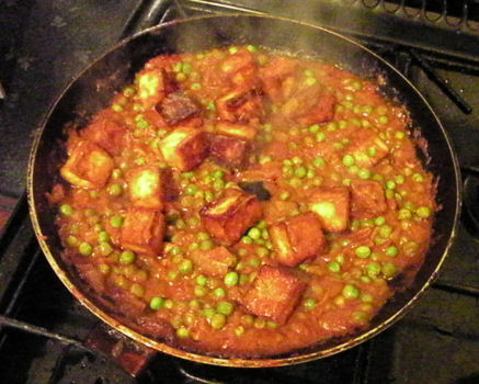 Matar Paneer