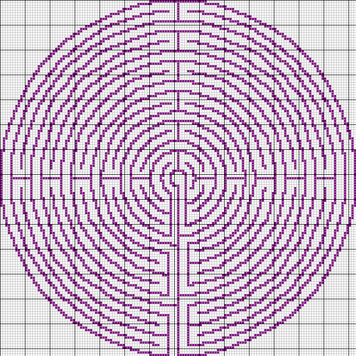 Maze pattern