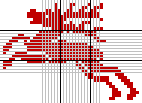 Running stag pattern
