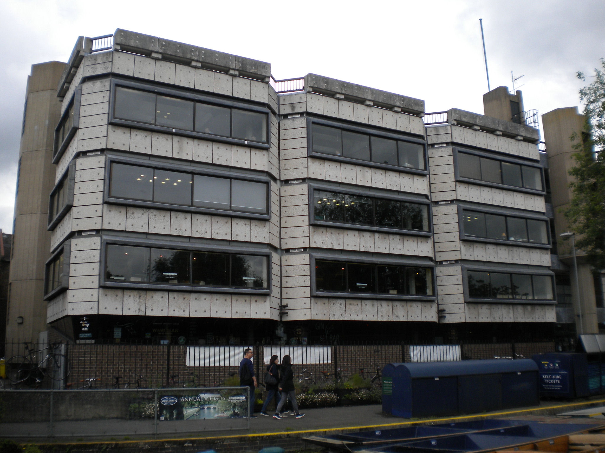 Listed buildings in Silver Street, Cambridge