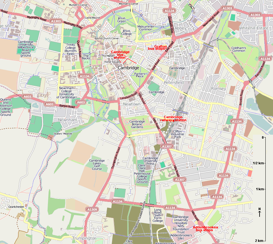 Walks round Cambridge